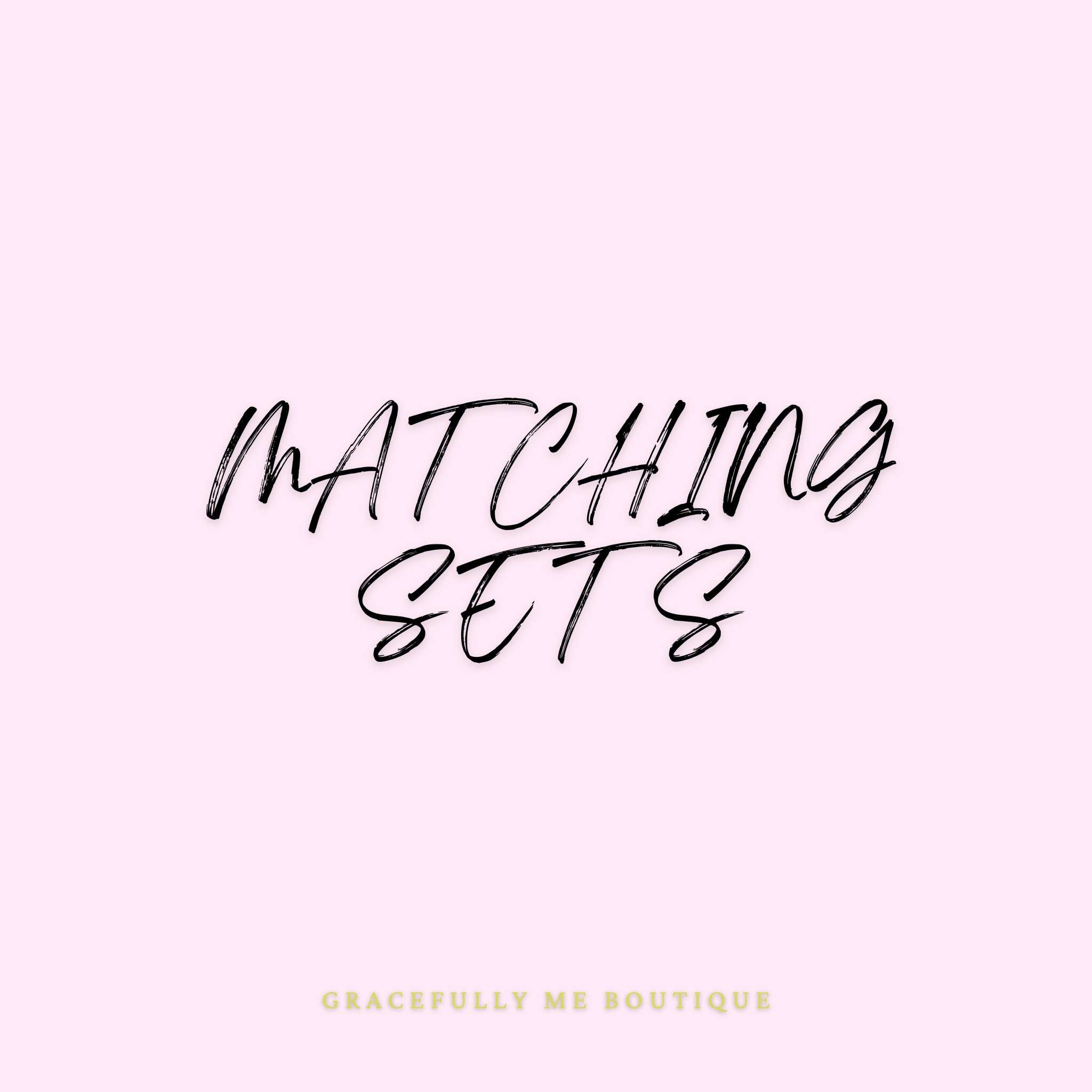 Chic & Trendy Matching Sets | Gracefully Me Boutique